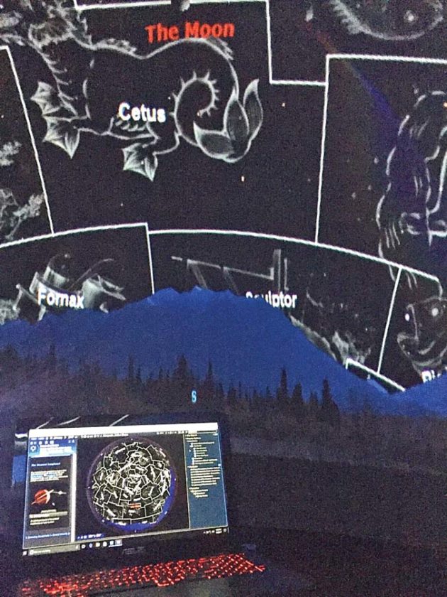 Under the dome: Seaborg Center gets portable digital planetarium | News ...